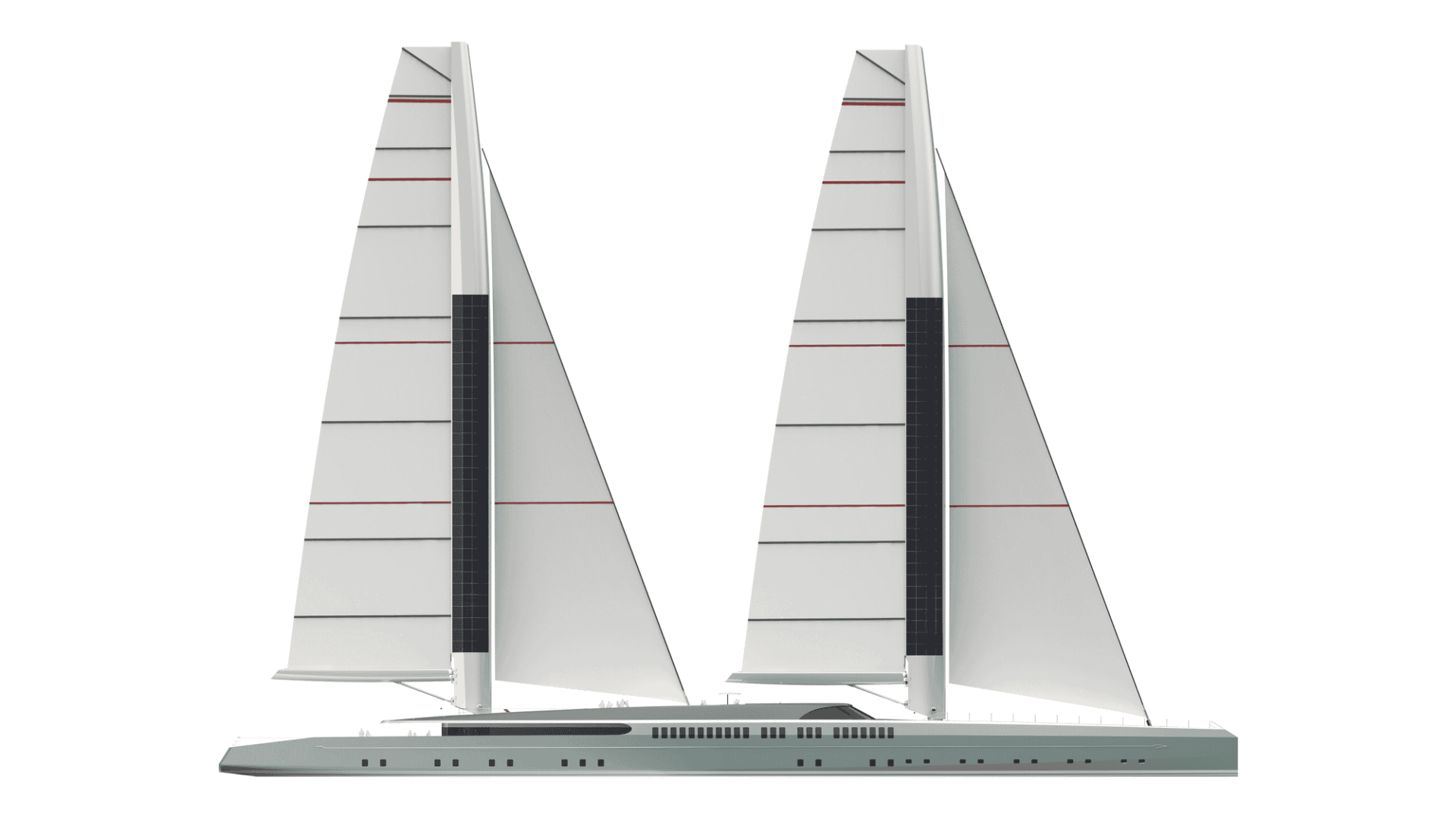This supersized 330-foot sailing Yacht concept would be one of the 10 ...