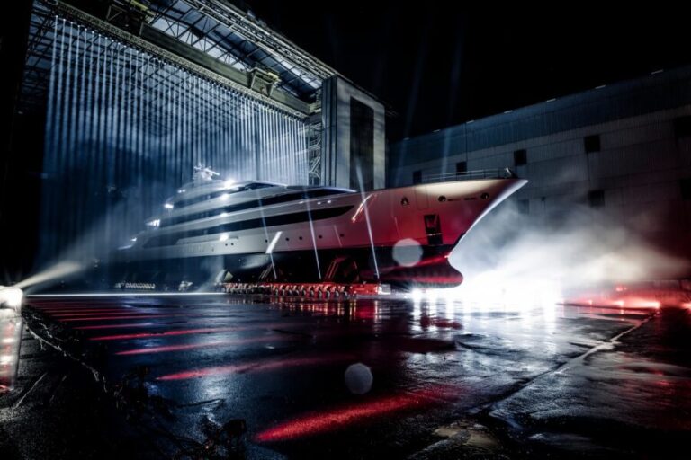 1050H emerged from the most recent refit at the Oceanco shipyard ...