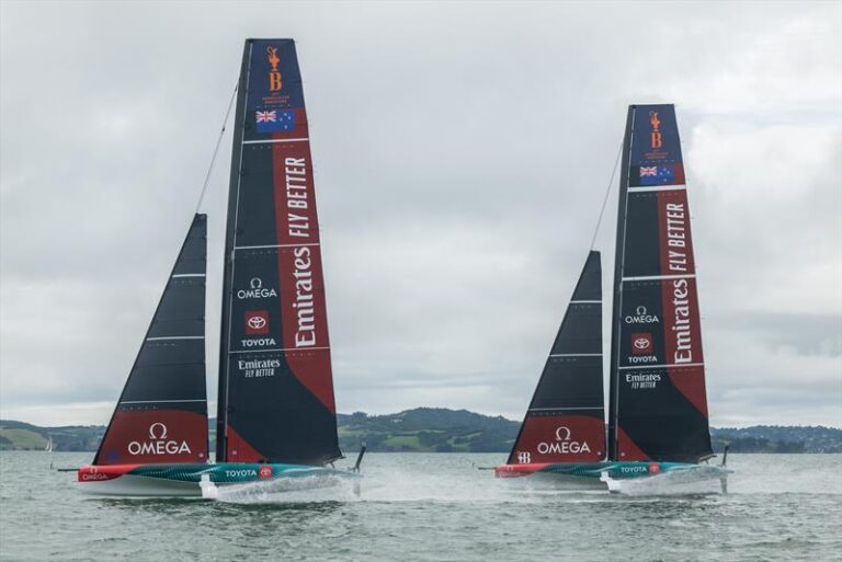 Emirates Team NZ begin two-boat testing - Nautic Magazine