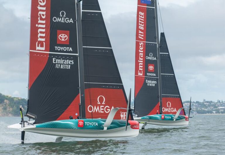 Emirates Team NZ begin two-boat testing - Nautic Magazine