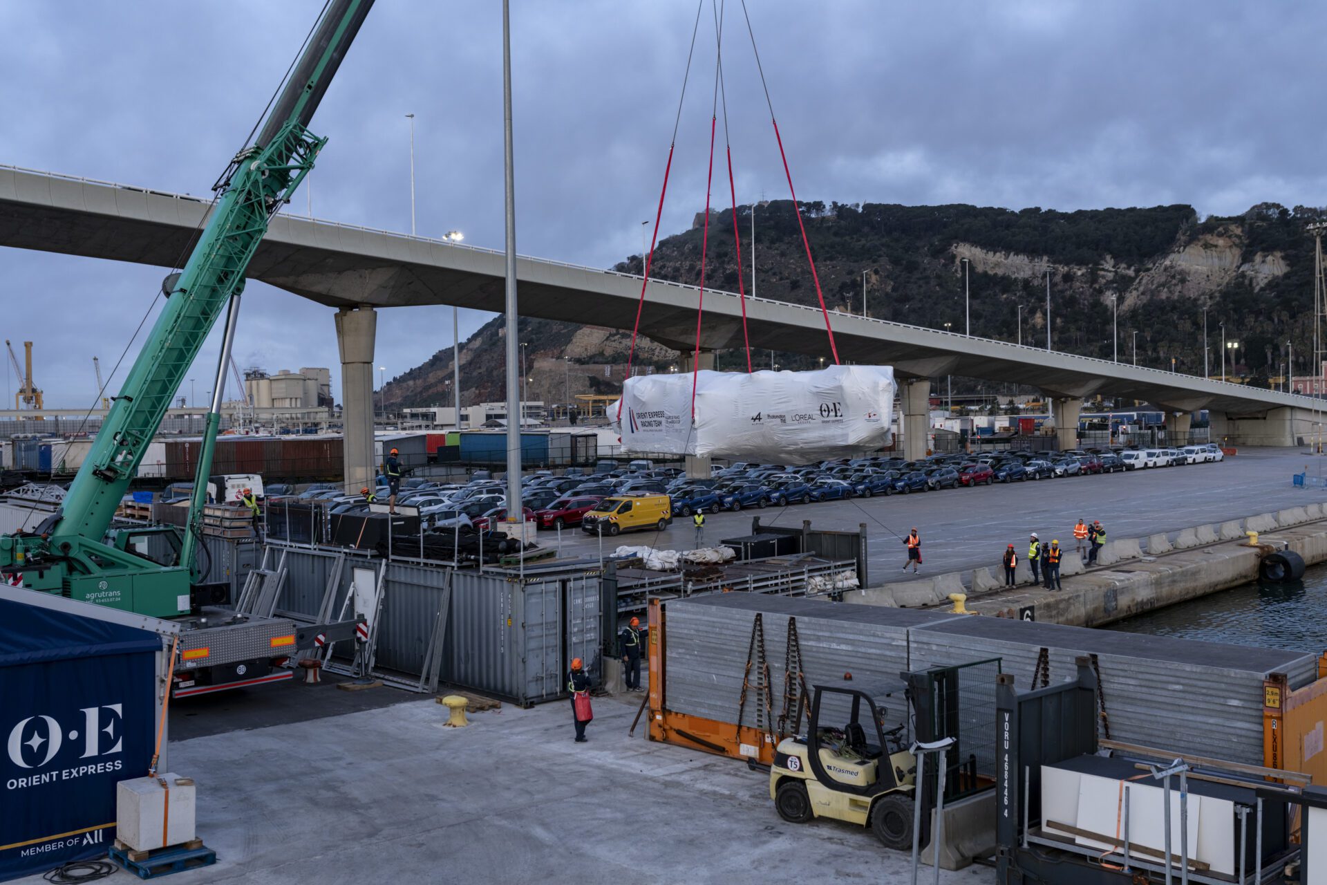 Orient Express Racing Team’s AC75 arrives in a safe harbour - Nautic ...
