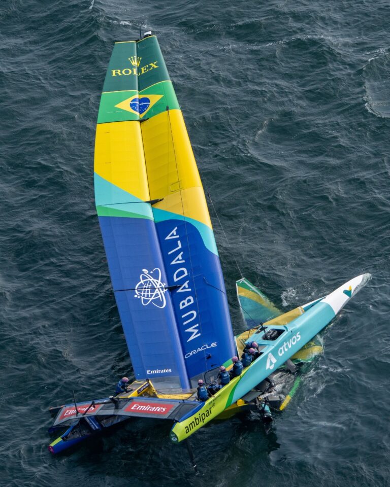 A Disastrous Crash for the Mubadala Brazil SailGP Team Ahead of the ...
