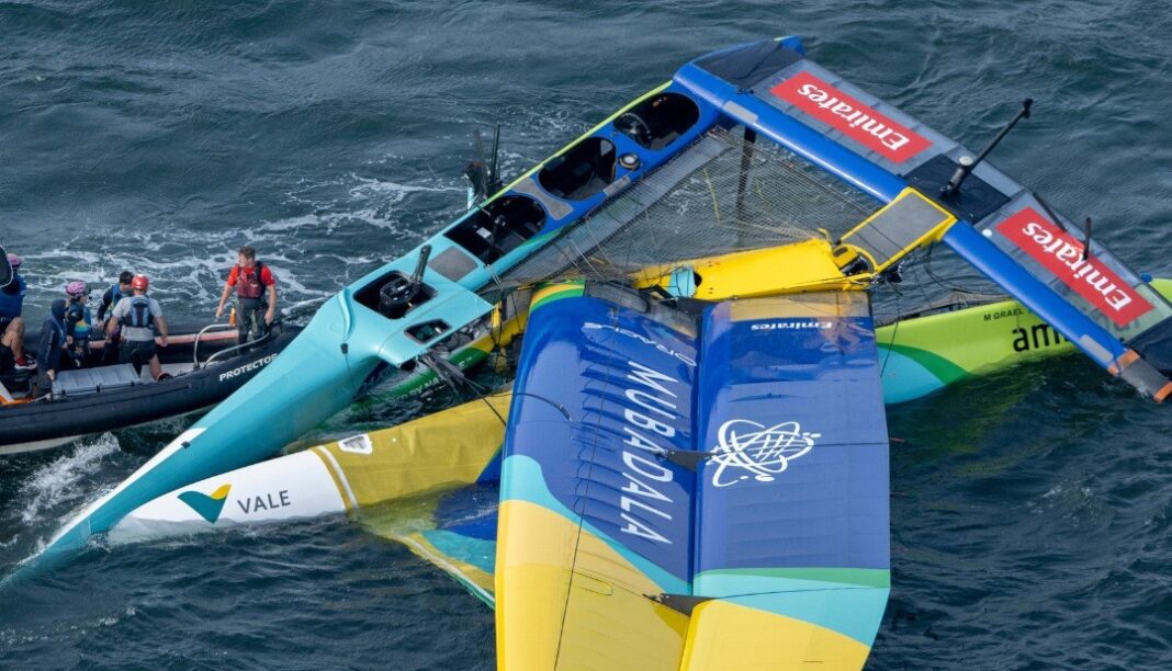 A Disastrous Crash for the Mubadala Brazil SailGP Team Ahead of the ...