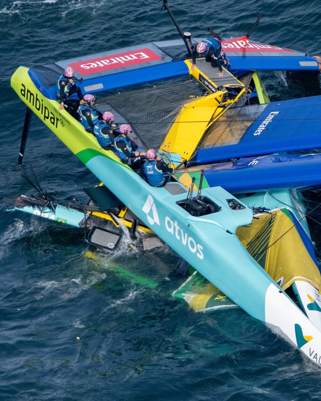 A Disastrous Crash for the Mubadala Brazil SailGP Team Ahead of the ...
